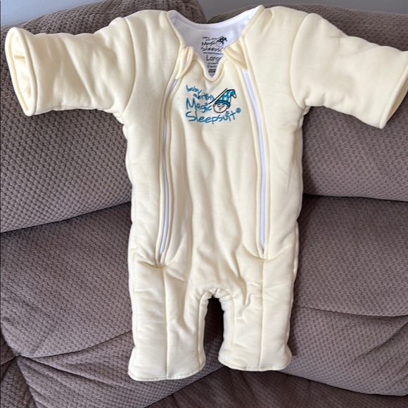 Baby Merlin | One Pieces | Merlins Magic Sleepsuit Cream | Poshmark